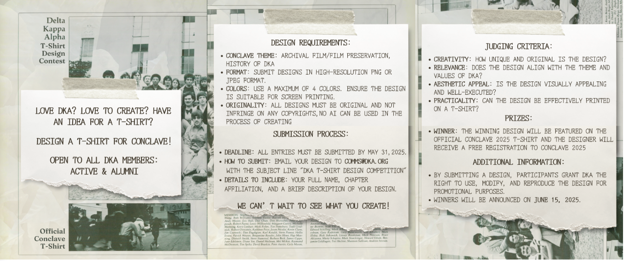 Conclave TShirt Design Competition